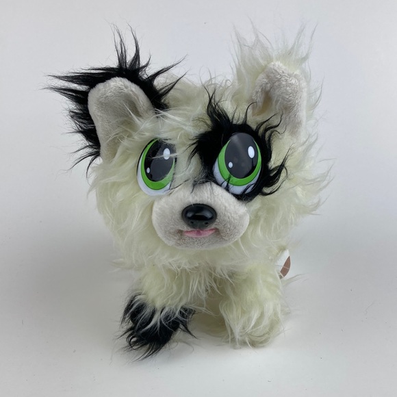 Kidz Delight | Toys | Rescue Runts Black White Dog Spotty Plush Stuffed ...
